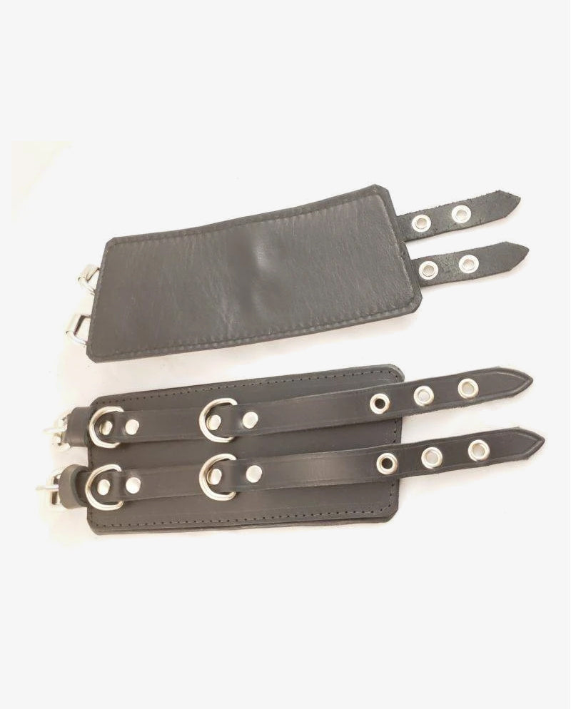 Double Buckle Wrist Restraint Cuff BDSM